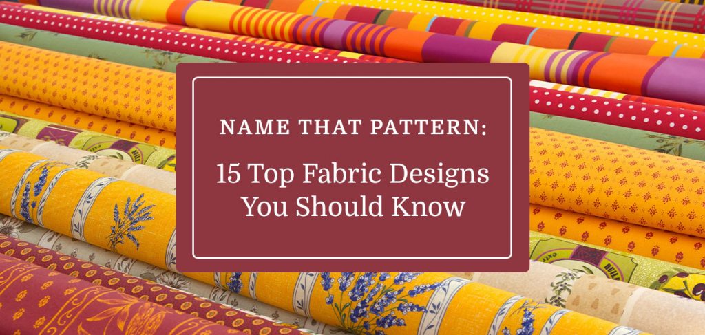 15 Top Fabric Designs You Should Know | Fusion Furniture Inc.