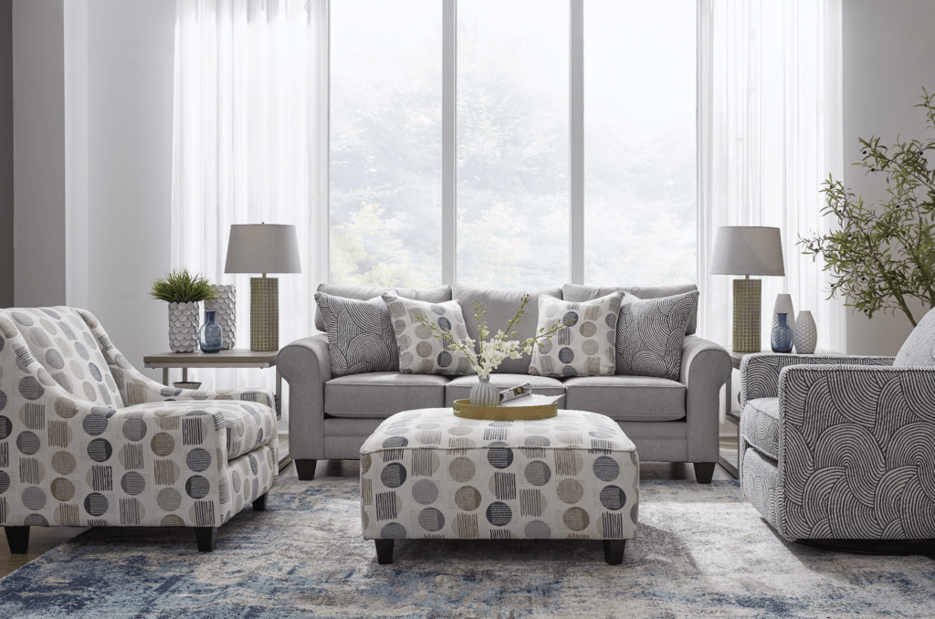 3010 Amos Pebble - Shop the Collection | Fusion Furniture Inc.